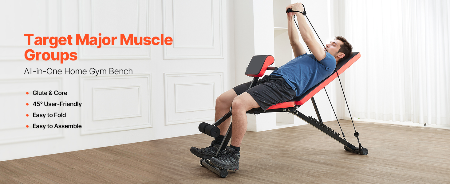 Roman Chair Back Extension Hyperextension Bench Adjustable Foldable ...