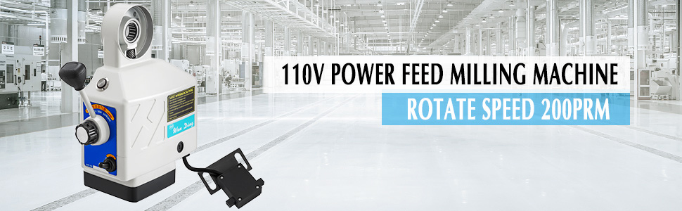 Power Feed Y-axis 150 Lbs Torque For Bridgeport Type Milling Machines 0 ...