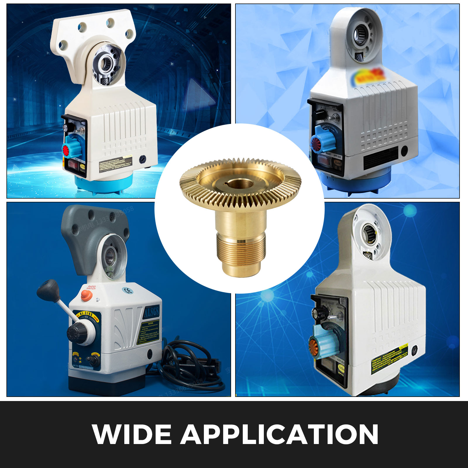 Engranaje De Bronce Para Fresado Y Alimentación De 0.6 Pulgada Tipo ...