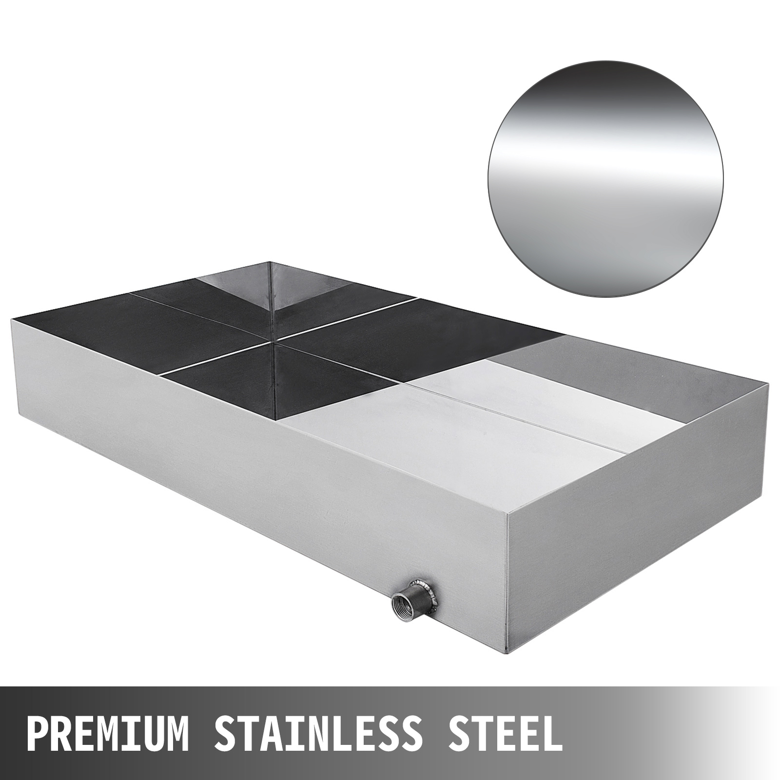 VEVOR Maple Syrup Evaporator Pan 34x18x6 Inch Stainless Steel Maple ...