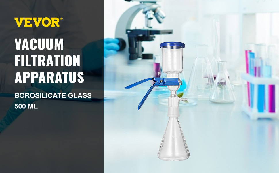Vevor Appareil De Filtration Sous Vide Unité De Filtrage De Laboratoire ...
