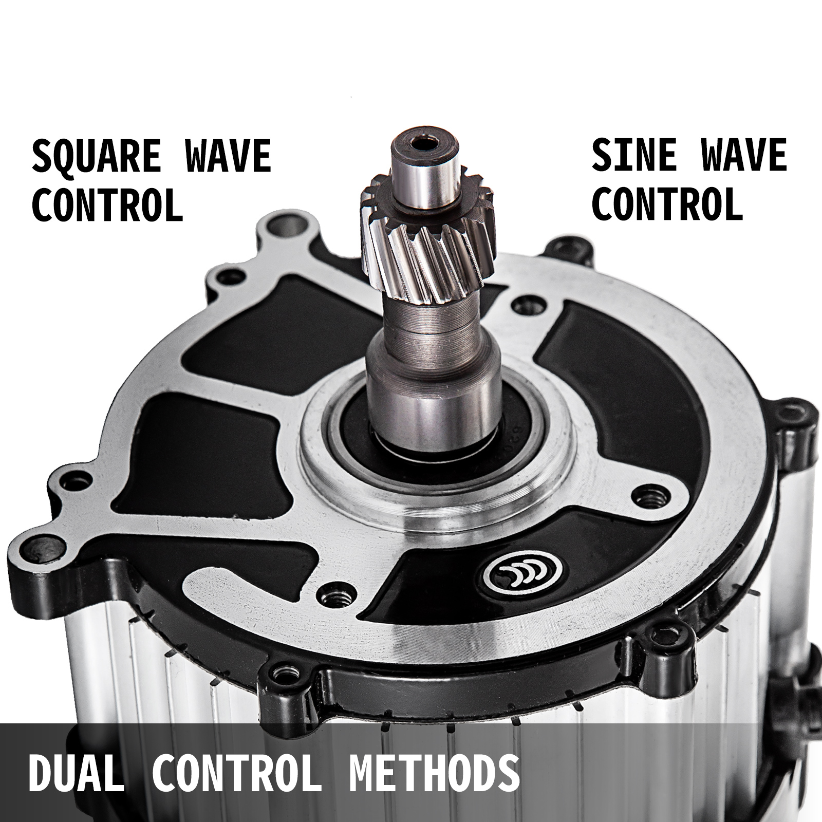 VEVOR 48V-60V DC Motor Differential Speed Electric Motor 650W 3000 rpm ...