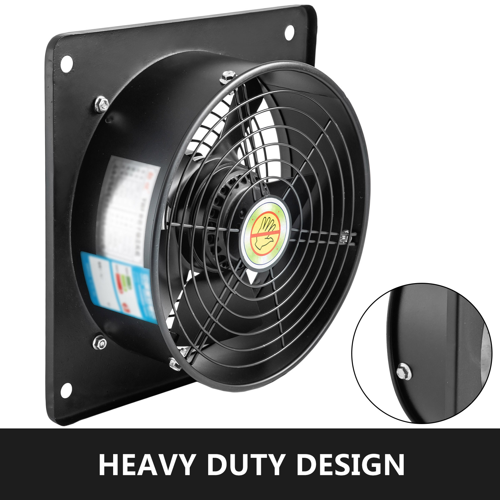 Outer Rotor Fan Ventilation Fan Garage Exhaust Fan Smart Vent ...
