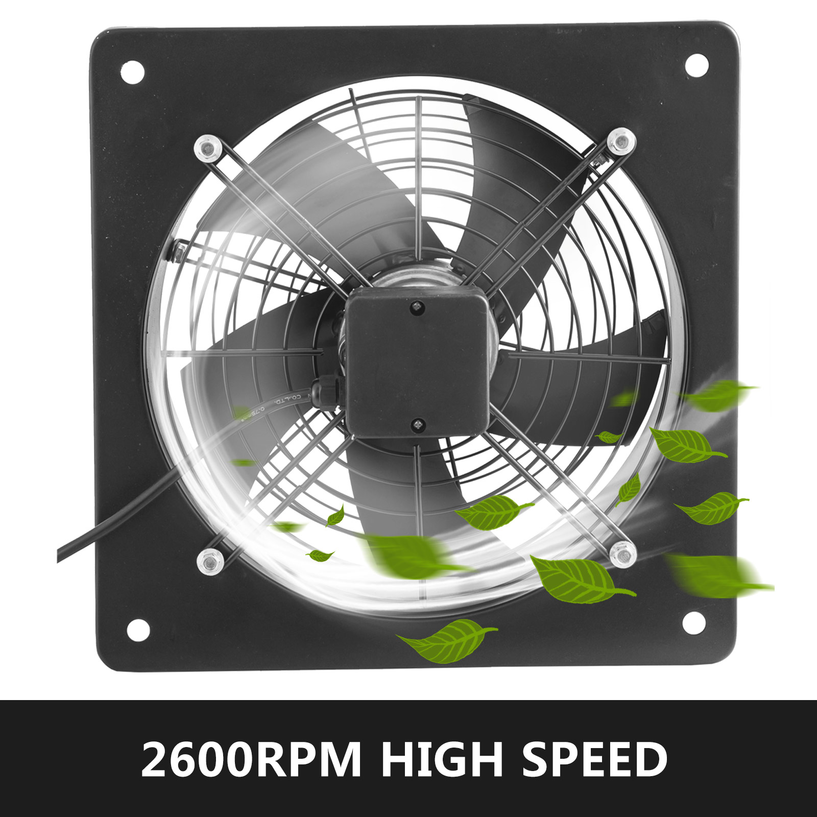 Outer Rotor Fan 12in Ventilation Fan Garage Exhaust Fan Curent 0.80a ...