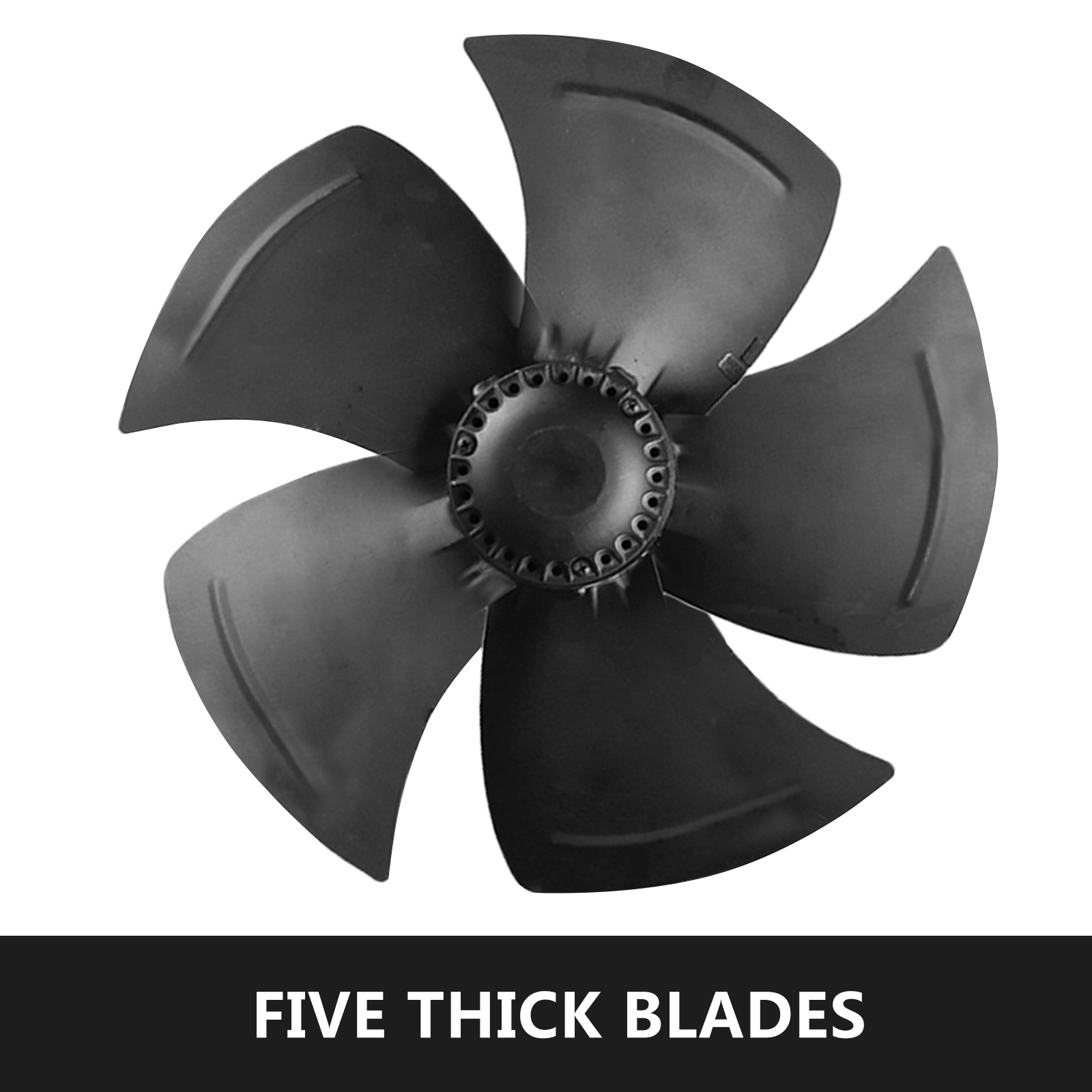 14in Outer Rotor Fan Ventilation Fan Flow Power 110w Kitchen Exhaust ...