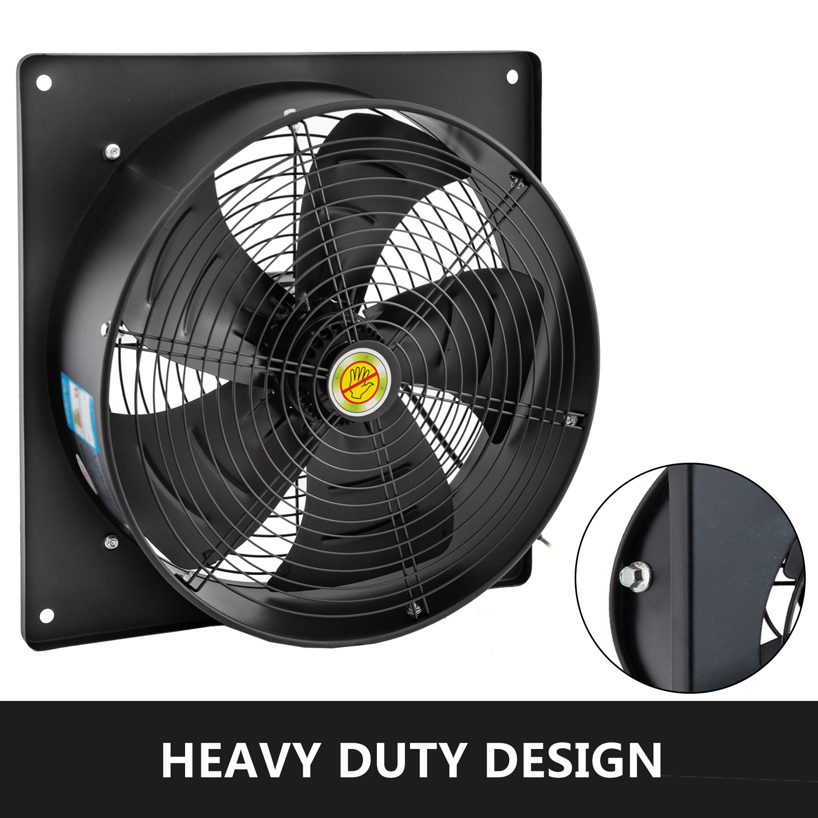 18in Outer Rotor Fan Axial Flow Fan Capacitance 8uf Fume Extractor ...