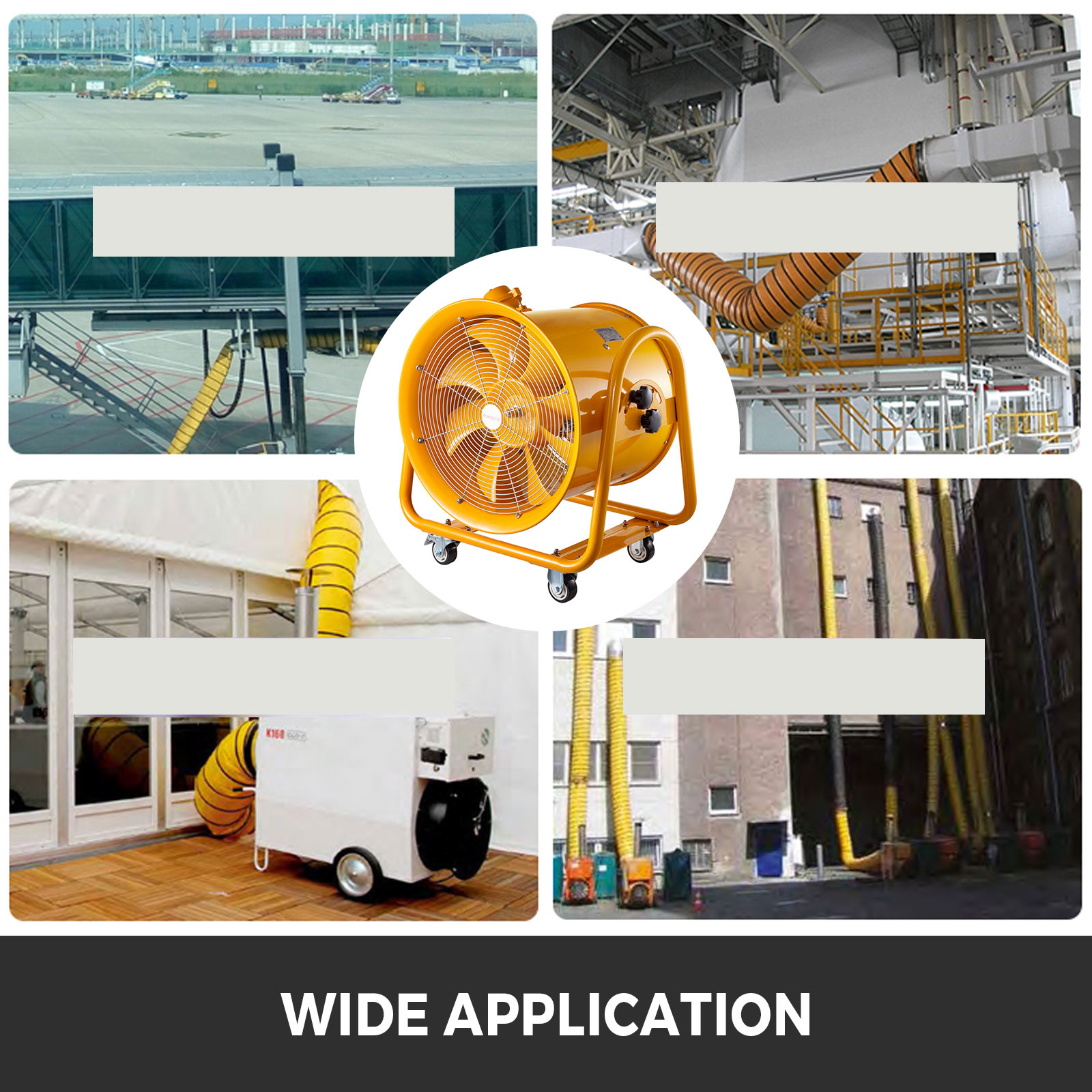 VEVOR 20" Atex Rated Ventilators 900W Explosion Proof Fan | VEVOR AU