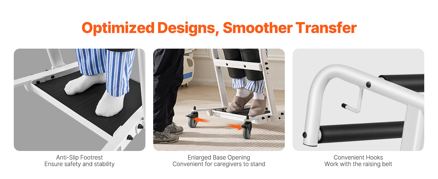 Sit to Stand Patient Lift 400LB Capacity Stand Assist Lift Aid for Home ...
