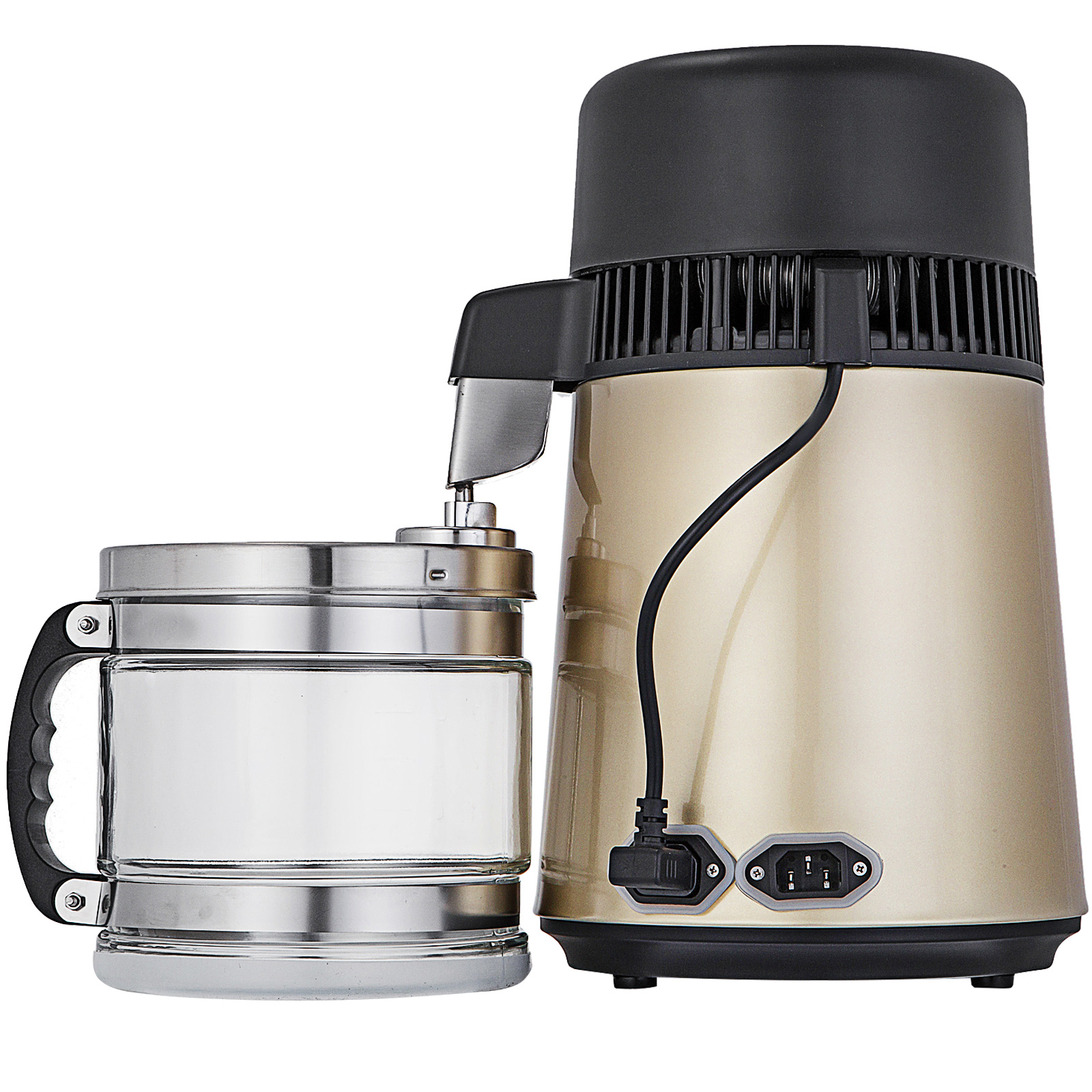 VEVOR 4L Water Distiller Purifier Machine Countertop Stainless Steel ...