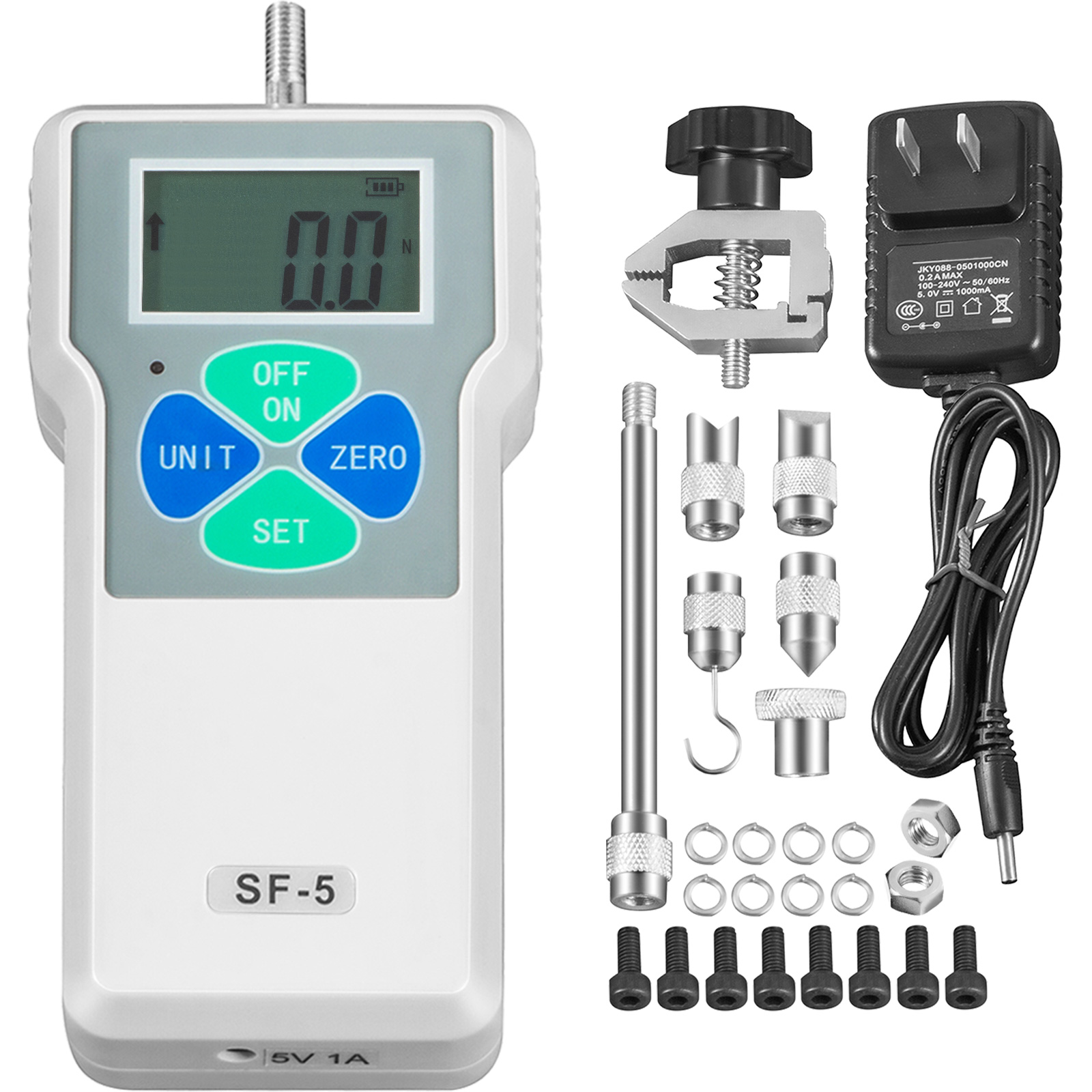 Force Gauges 100lb Digital Force Gauge - Push Pull Force Tester With ...