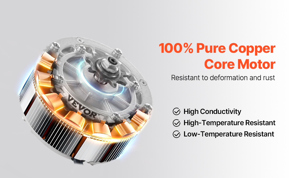 VEVOR 450W Electric Brushed DC Motor Kit 36V 3000rpm Motor with Speed ...