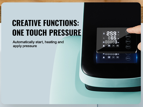 VEVOR Auto Heat Press Machine for T Shirts, 15 x 15 in Heating Panel ...