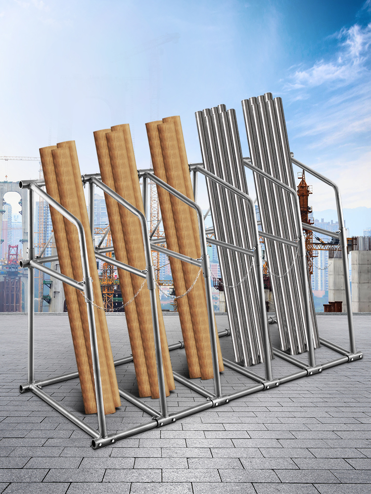 VEVOR Vertical Bar Rack, 60"W x 24"D x 60"H Vertical Material Bar Rack ...