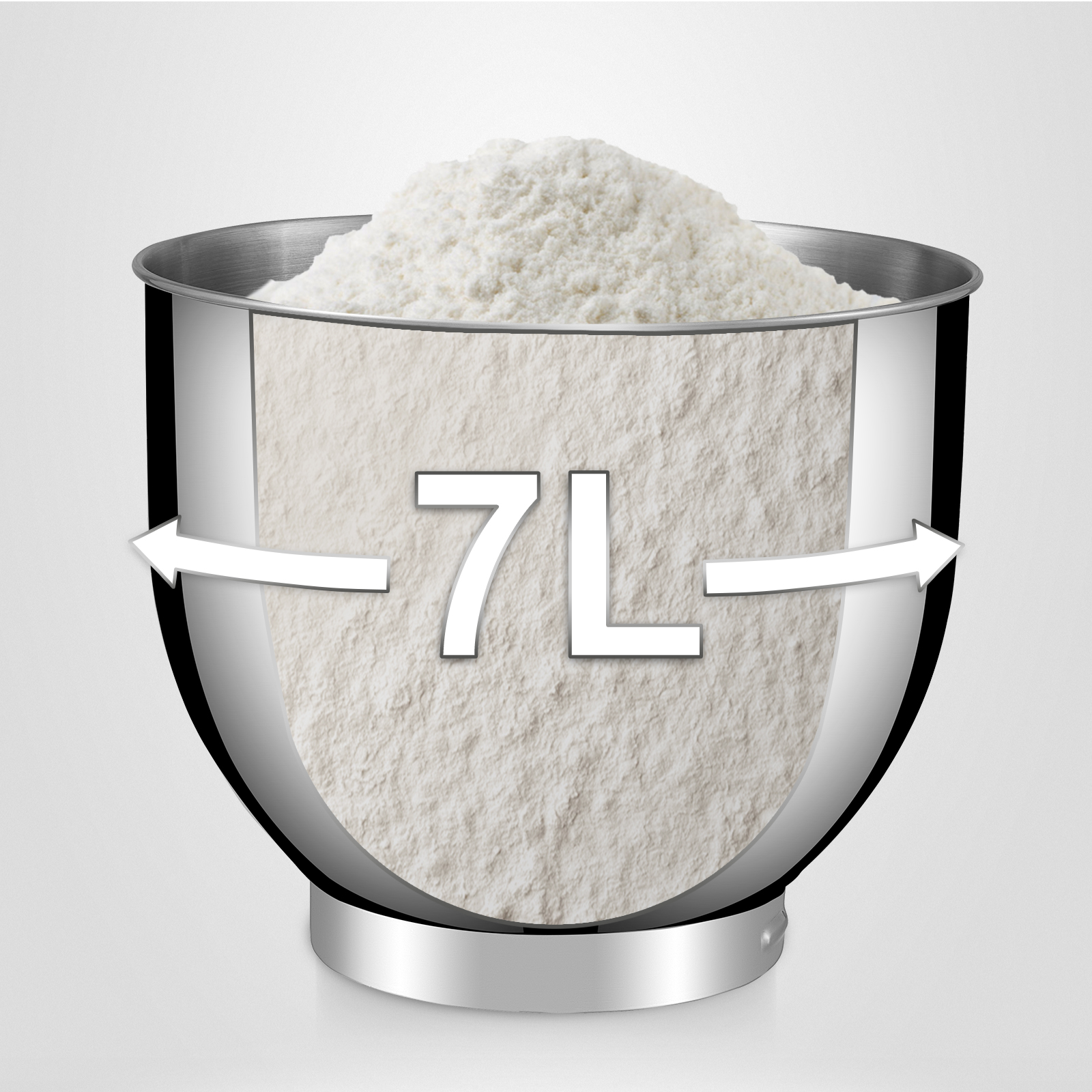 VEVOR 450W Stand Mixer 6-Speed Tilt-Head Dough Mixer 7.4 Qt Bowl 3 ...