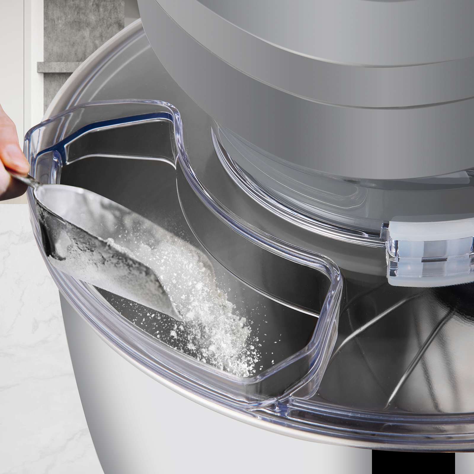 VEVOR 660W Stand Mixer 6-Speed Tilt-Head Dough Mixer 7.4 Qt Bowl 3 ...