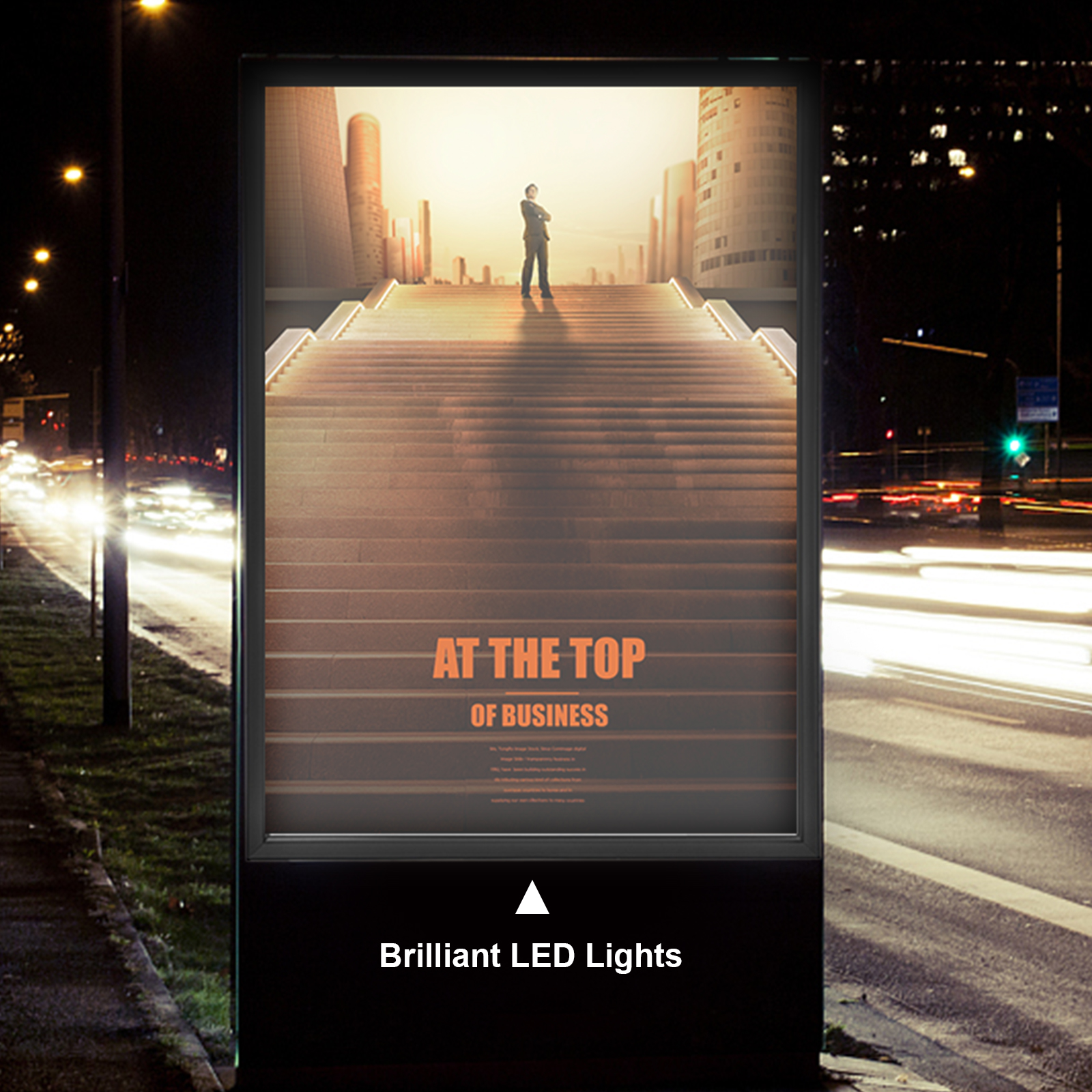 VEVOR 47X33inch LED Movie Poster Frame Slim Snap Aluminum LED Light Box ...