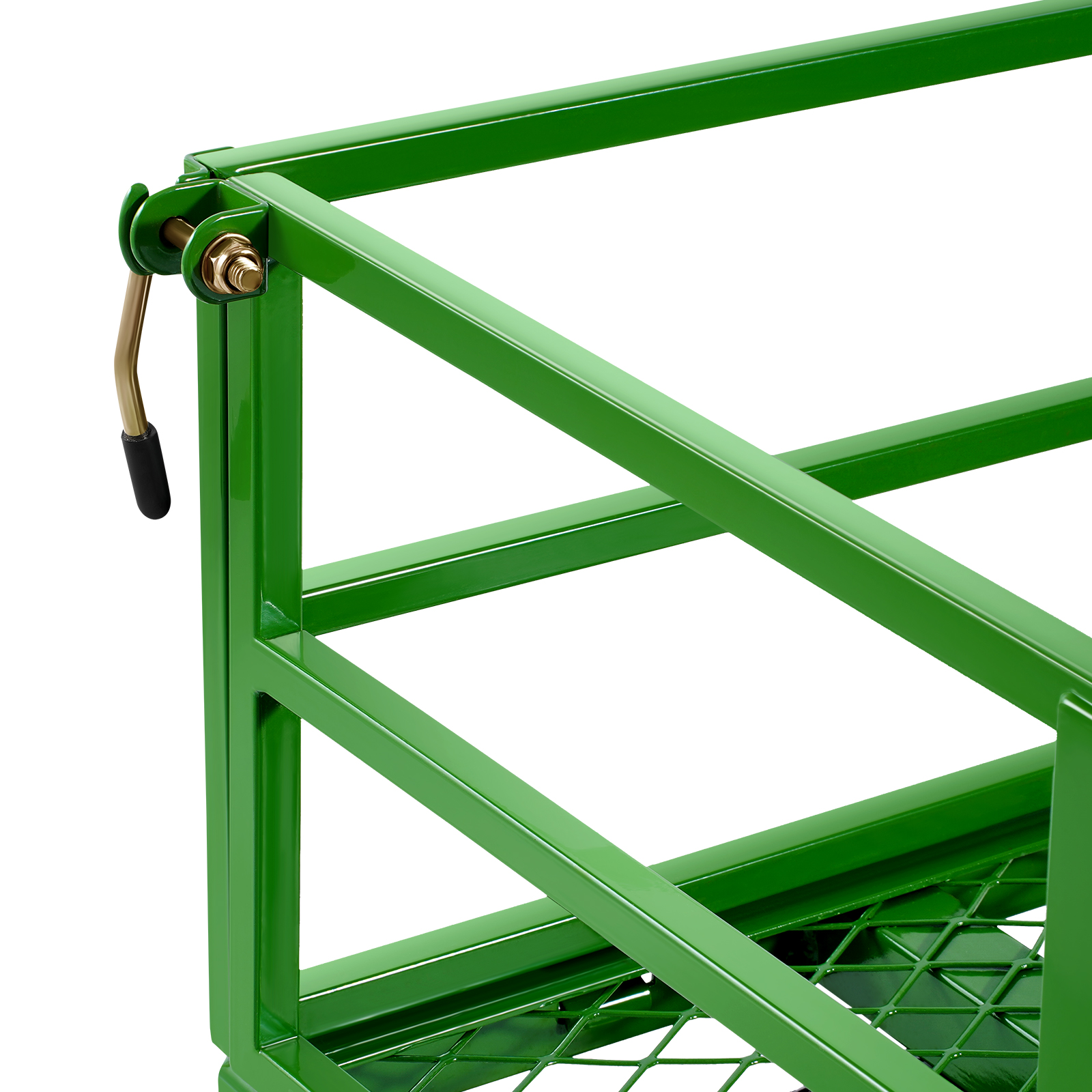 Vevor 1200 Lbs Steel Garden Cart,Heavy Duty Pullable Garden Wagon Yard ...