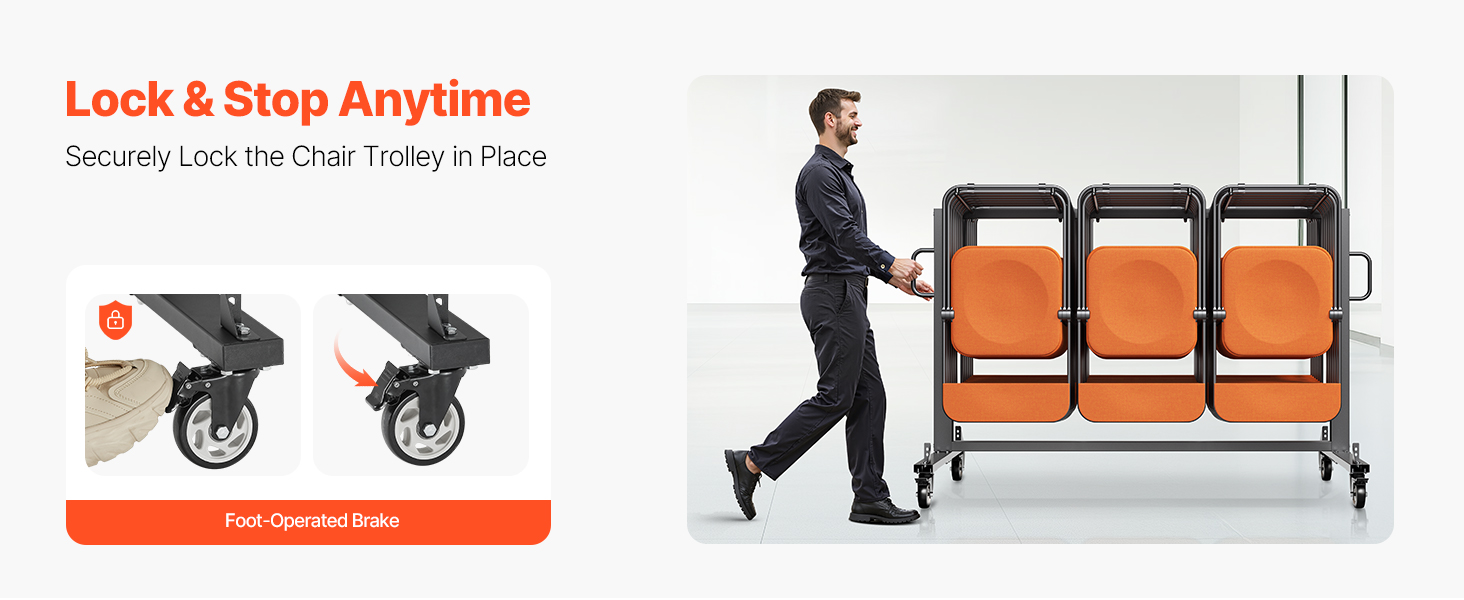 Amazon Basics VEVOR 6 Pack Folding Chairs, Foldable Plastic Chairs With ...