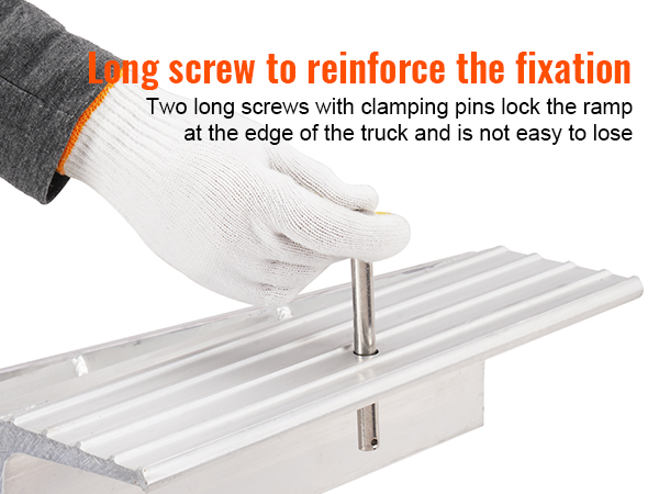 VEVOR Aluminum Ramps, 8810 lbs, Heavy-duty Ramps with Top Hook ...